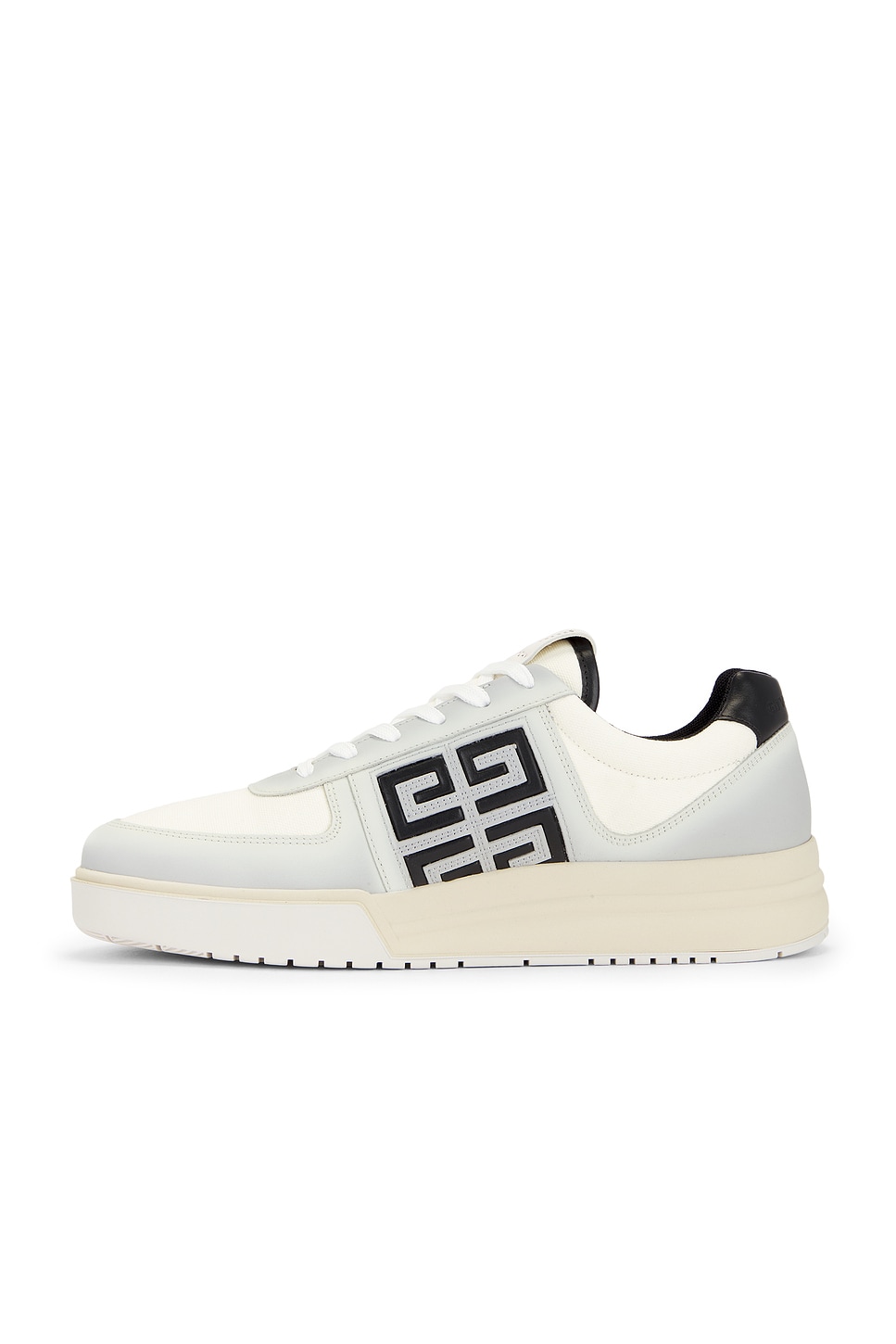 Givenchy G4 Low Top Sneakers in White & Black | FWRD
