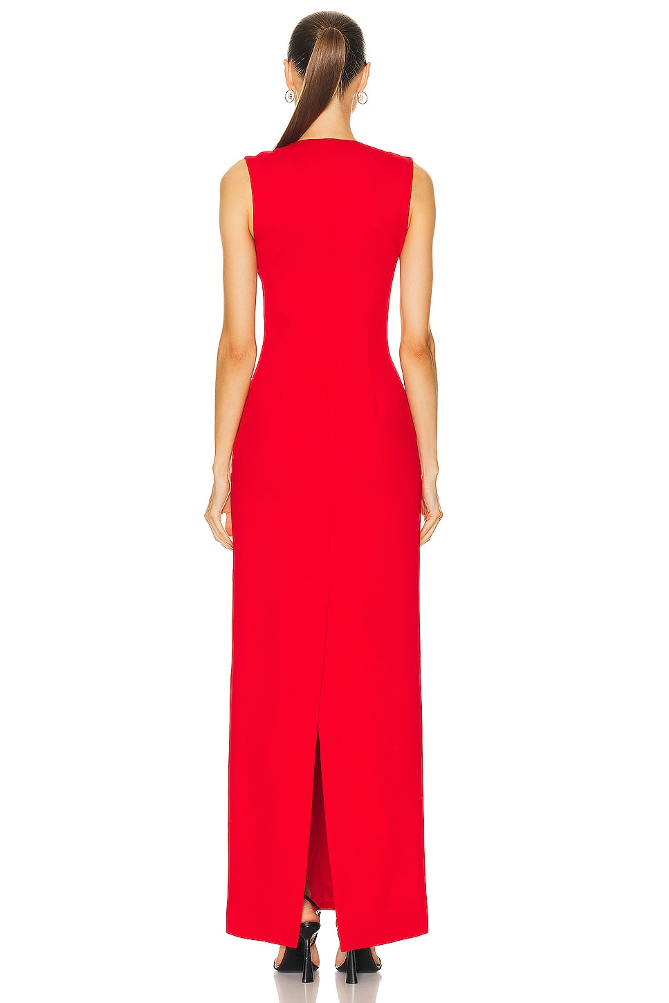 Givenchy Vase Long Dress in Vermilion | FWRD