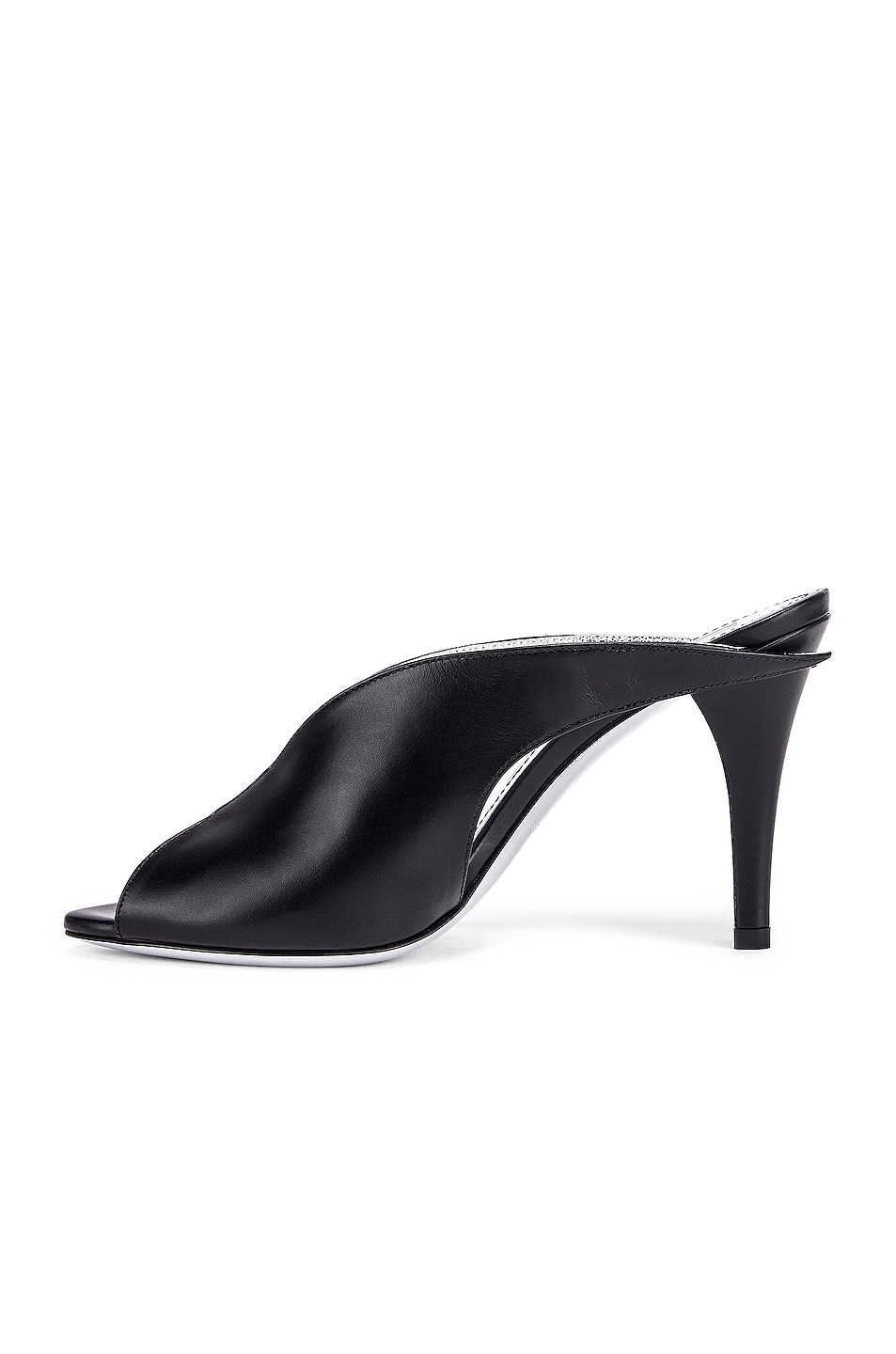 Givenchy Wing Heel Mules in Black | FWRD
