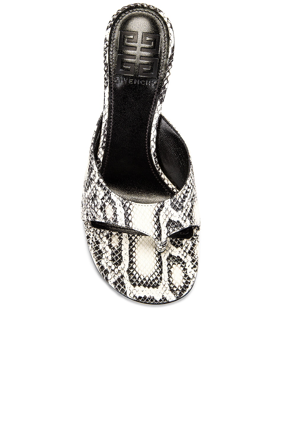 Givenchy Thong Mules in Stone Grey | FWRD