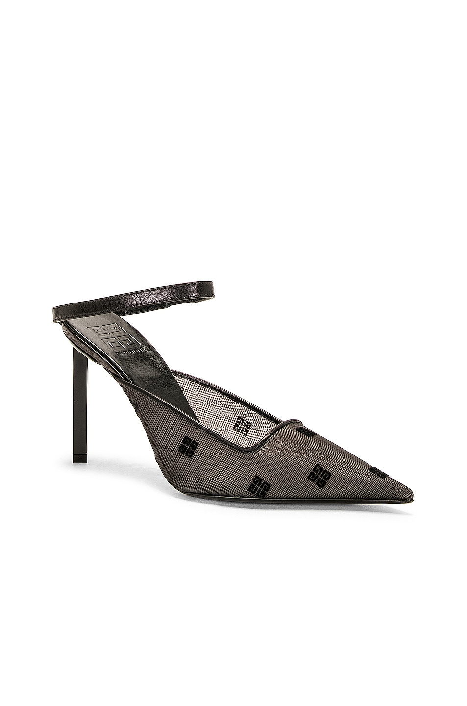 Givenchy Show Strap Mule in Black | FWRD