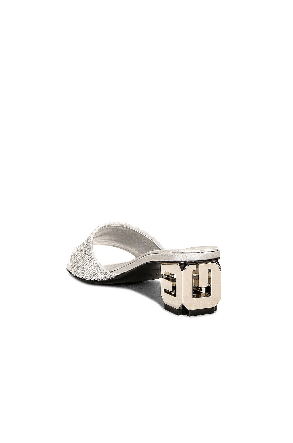 Givenchy G Cube Sandal in Silvery | FWRD