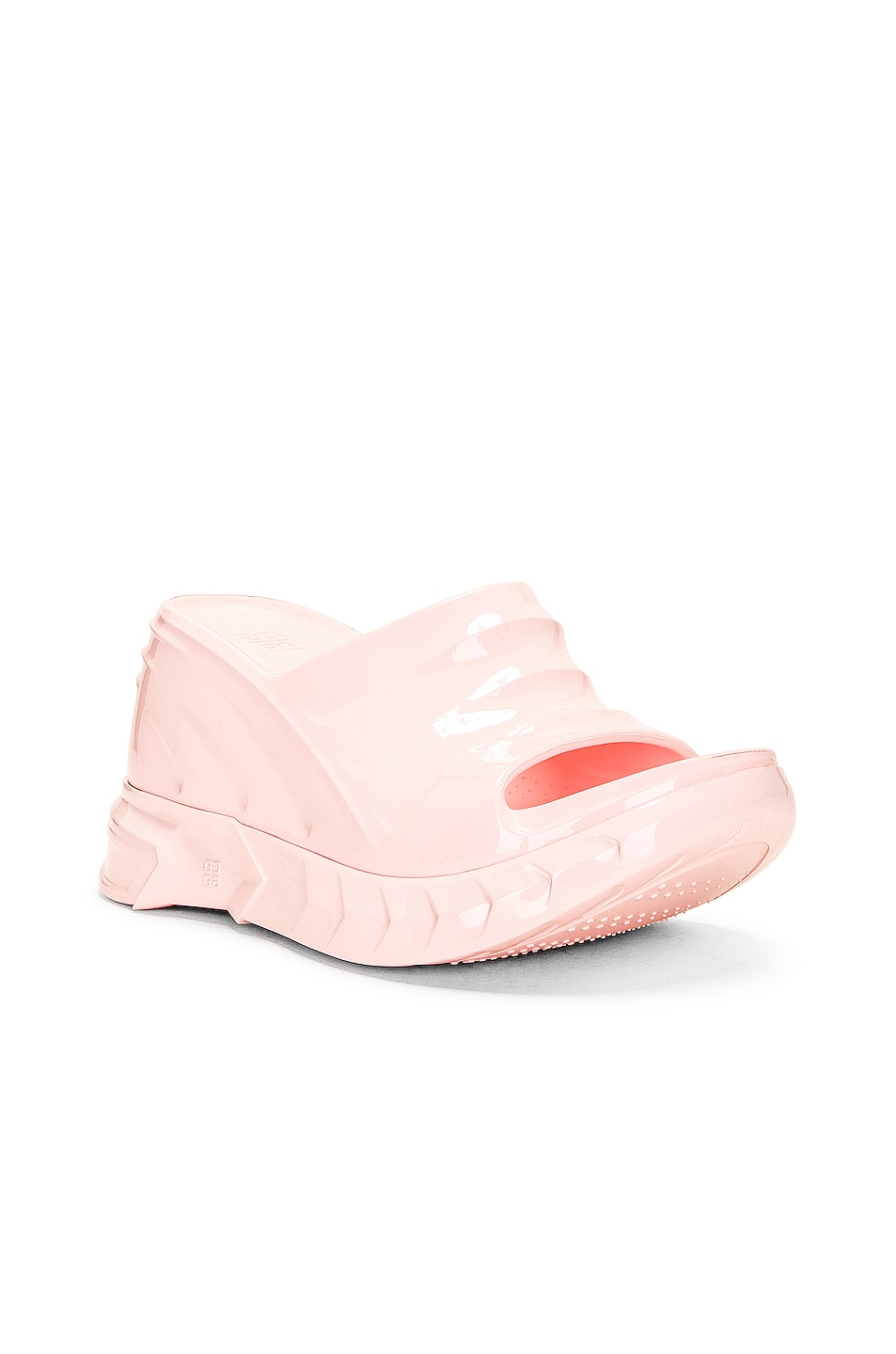 Givenchy Marshmallow Wedge Sandal in Light Pink | FWRD