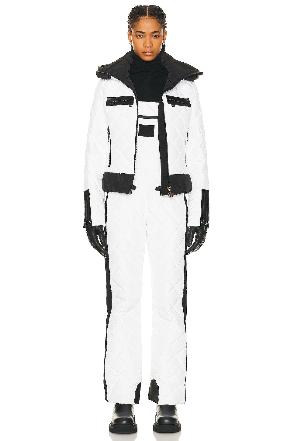 Goldbergh Agnes Ski Suit in White | FWRD