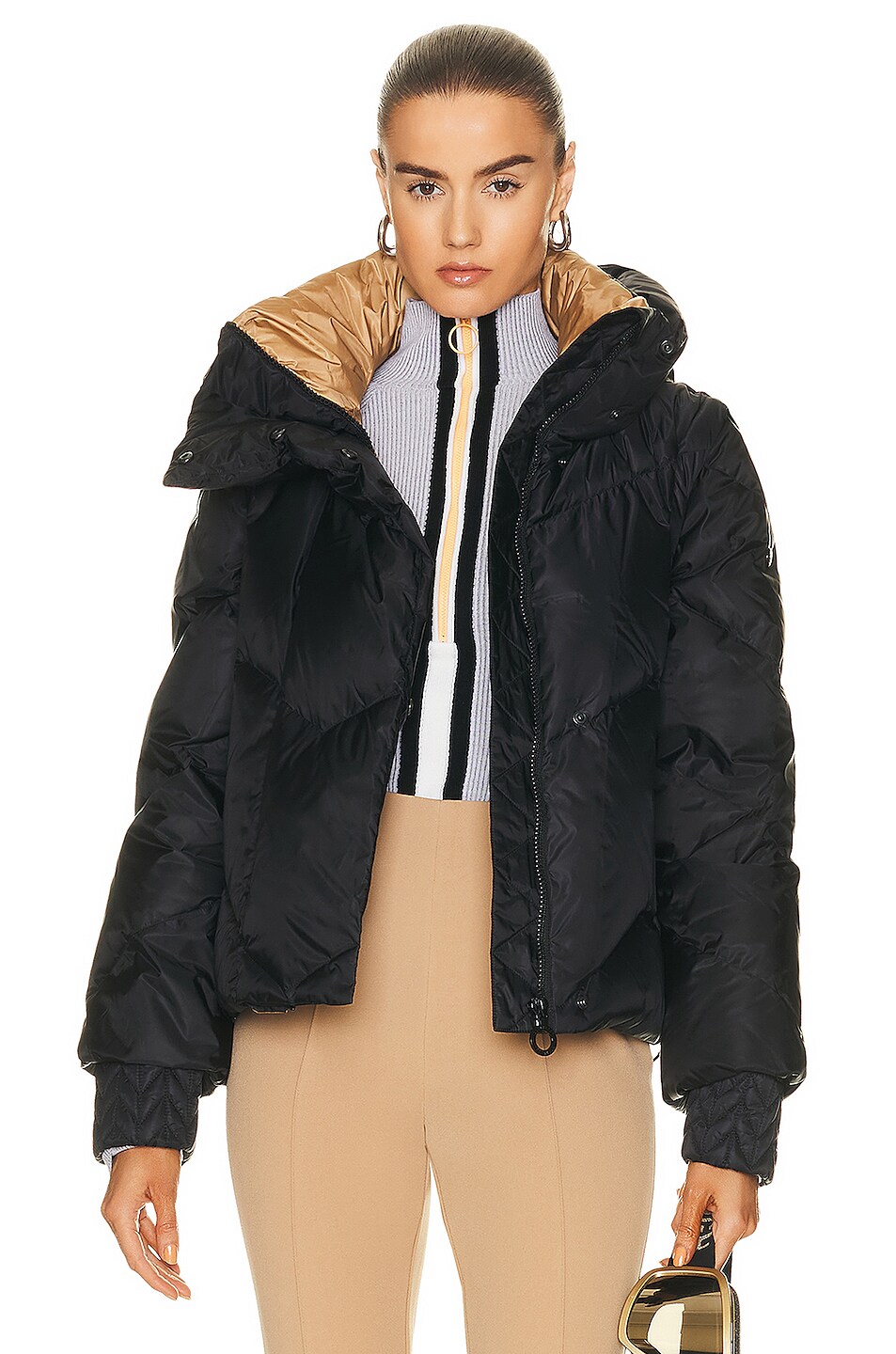 Goldbergh Josie Puffer Jacket in Black | FWRD