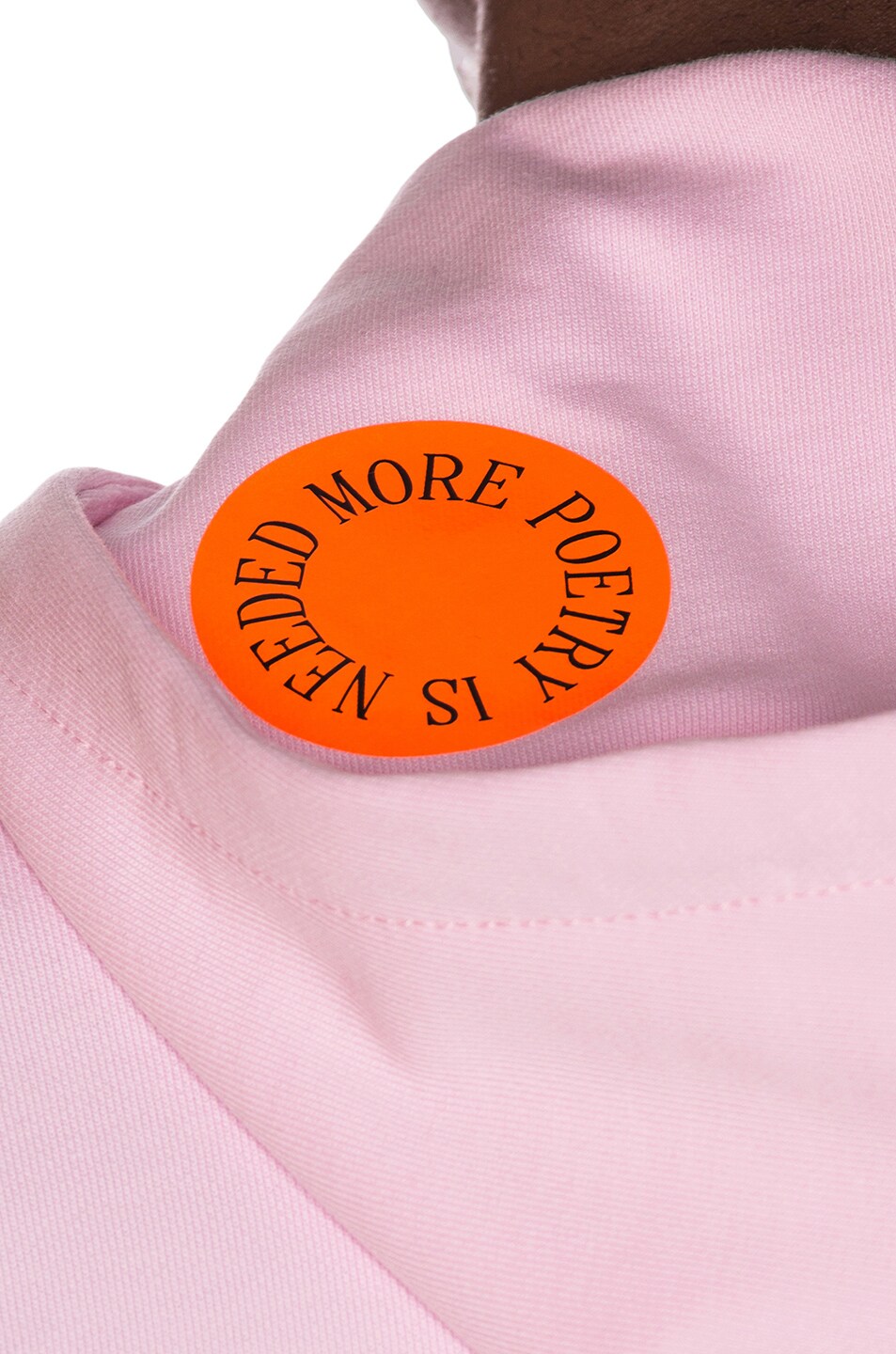 Helmut Lang x Jeremy Deller Hoodie I in Pantone 3568 U in Light Pink | FWRD