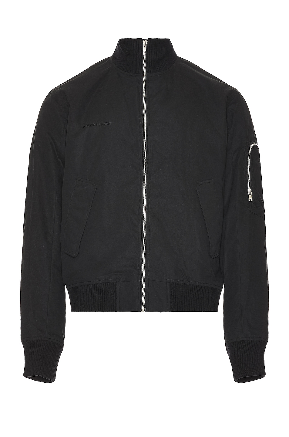 Helmut Lang Astro Bomber in Black | FWRD