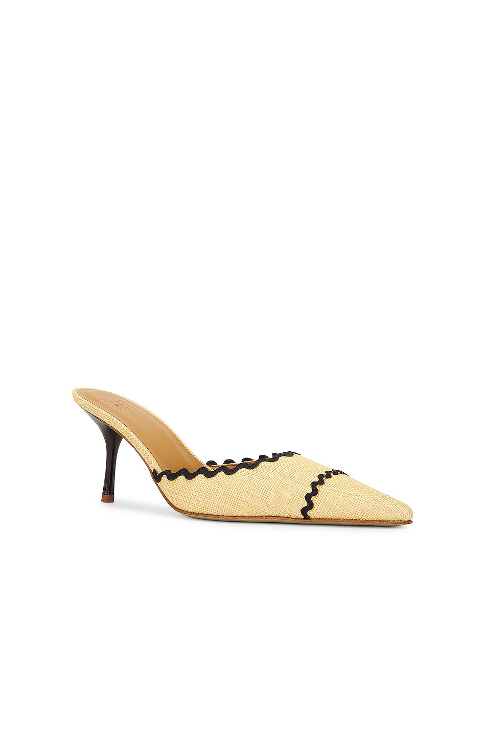 Helsa Pin Heel Mule in Muslin | FWRD