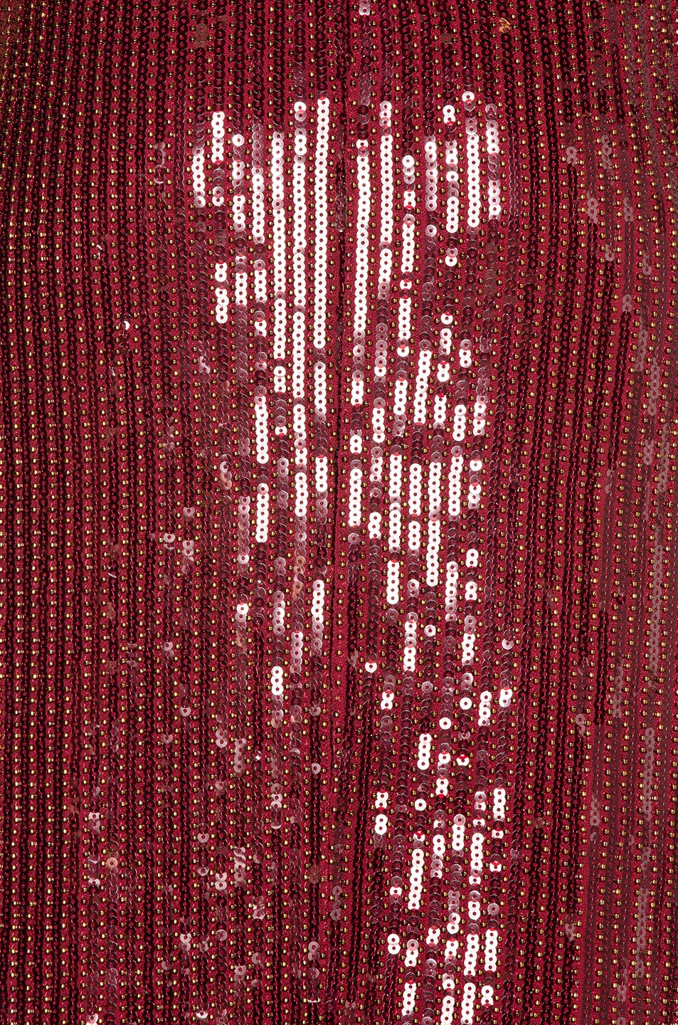 HANEY Aurora Sequin Dress in Garnet & Gold | FWRD