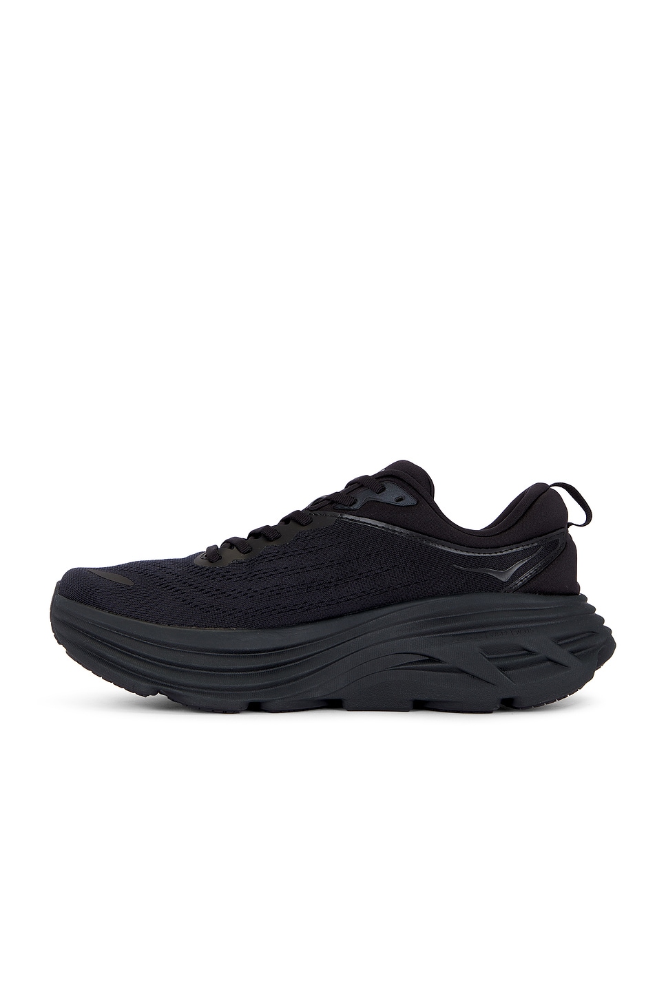 HOKA M Bondi 8 in Black & Black | FWRD