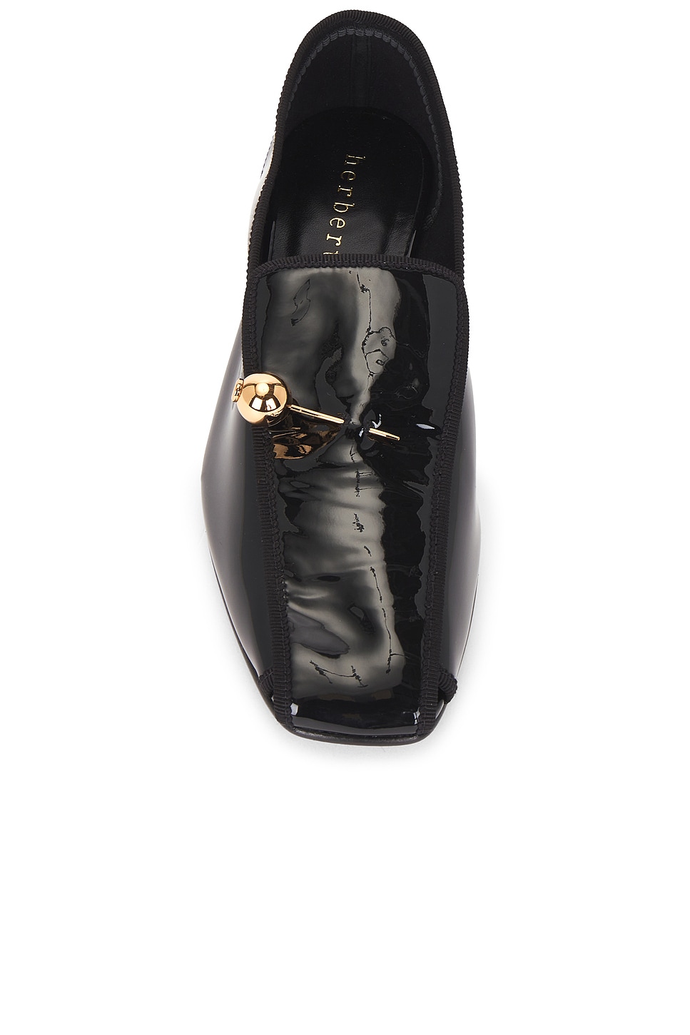 HERBERT LEVINE Showtime 30 Patent Loafer in Black | FWRD