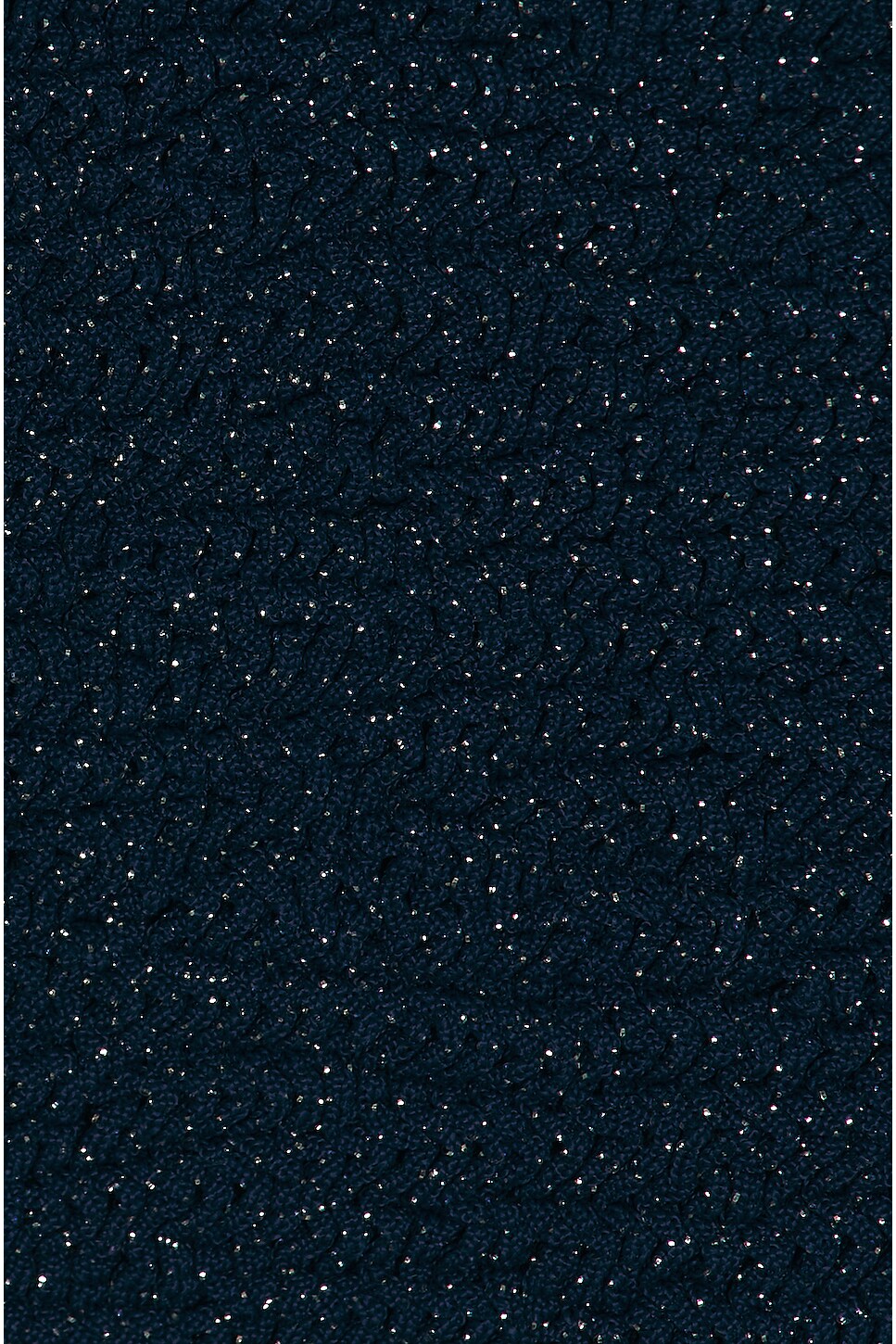 Hunza G Ruby Lurex Bikini in Navy & Silver | FWRD