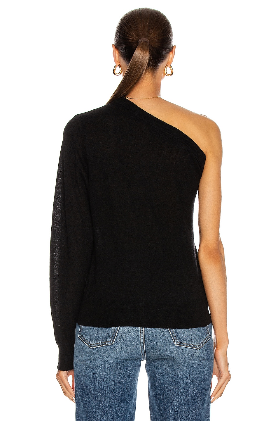 IRO Silky Sweater in Black | FWRD