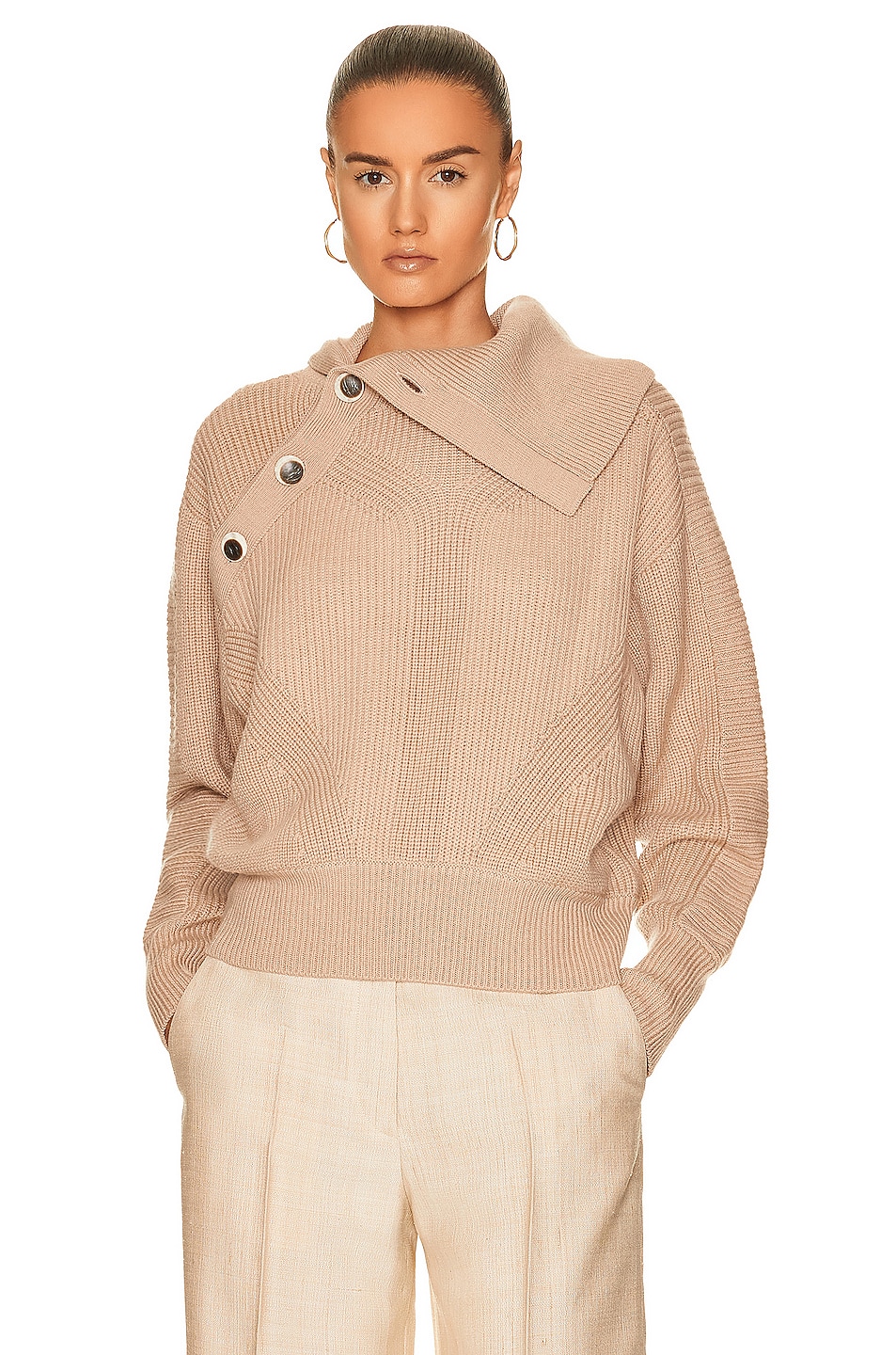 IRO Octane Sweater in Champagne | FWRD