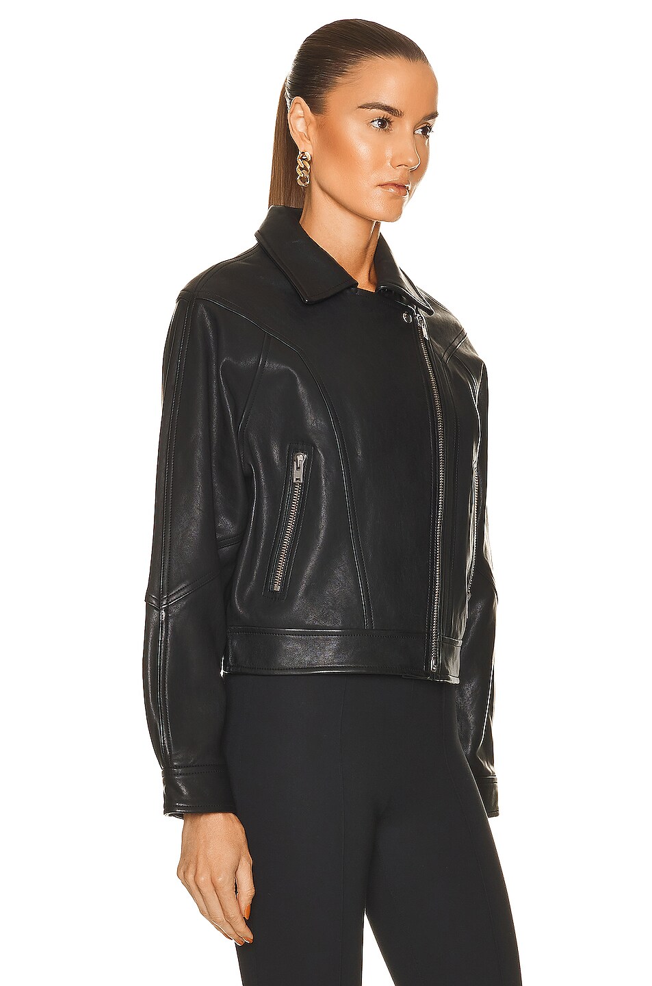 IRO Inari Jacket in Black | FWRD