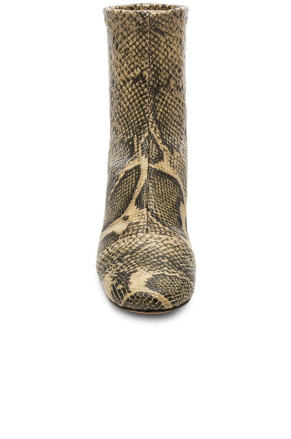 Isabel Marant Python Embossed Datsy Boots in Natural | FWRD