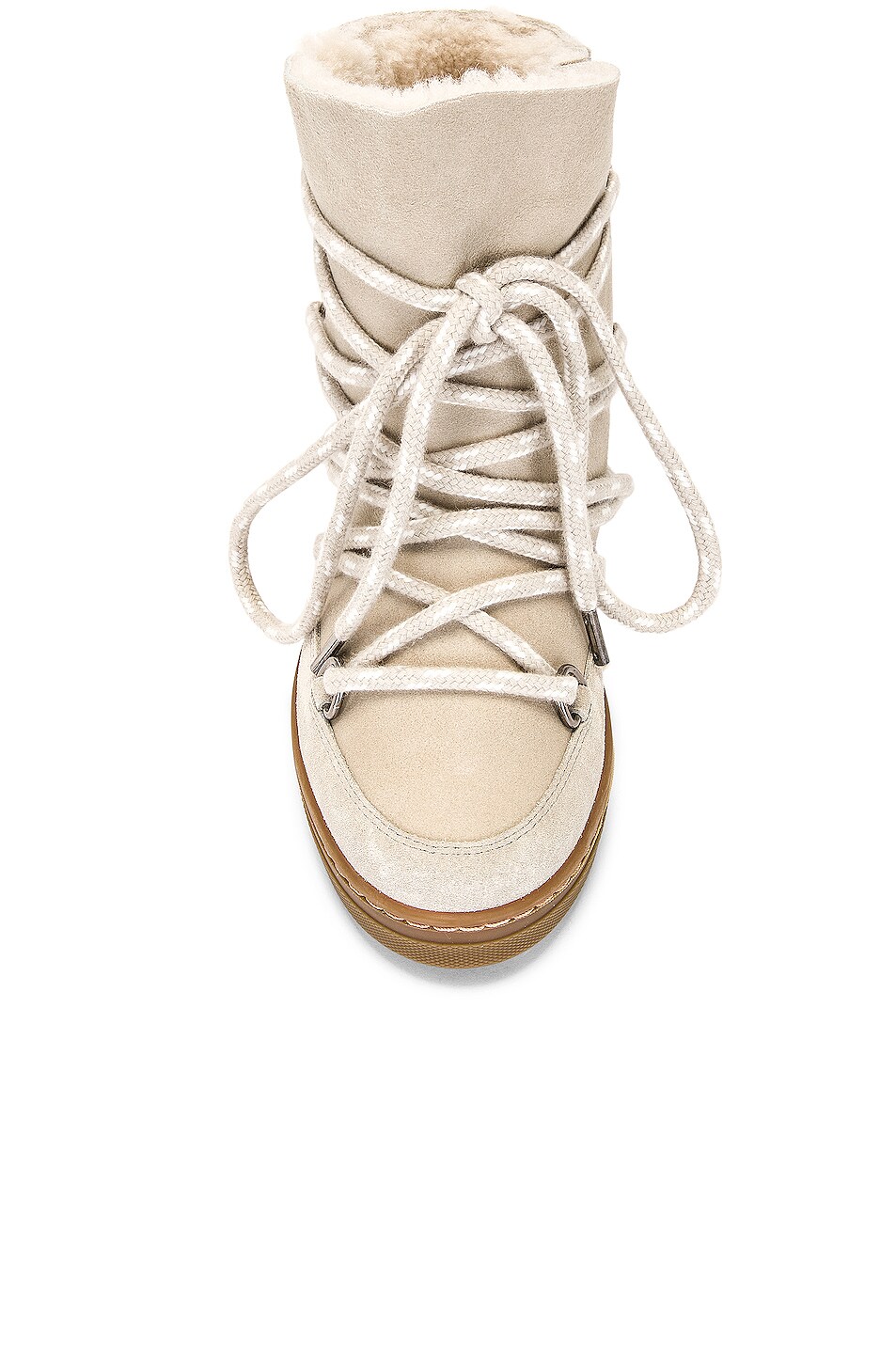 Isabel Marant Nowles Shearling Boot in Beige | FWRD