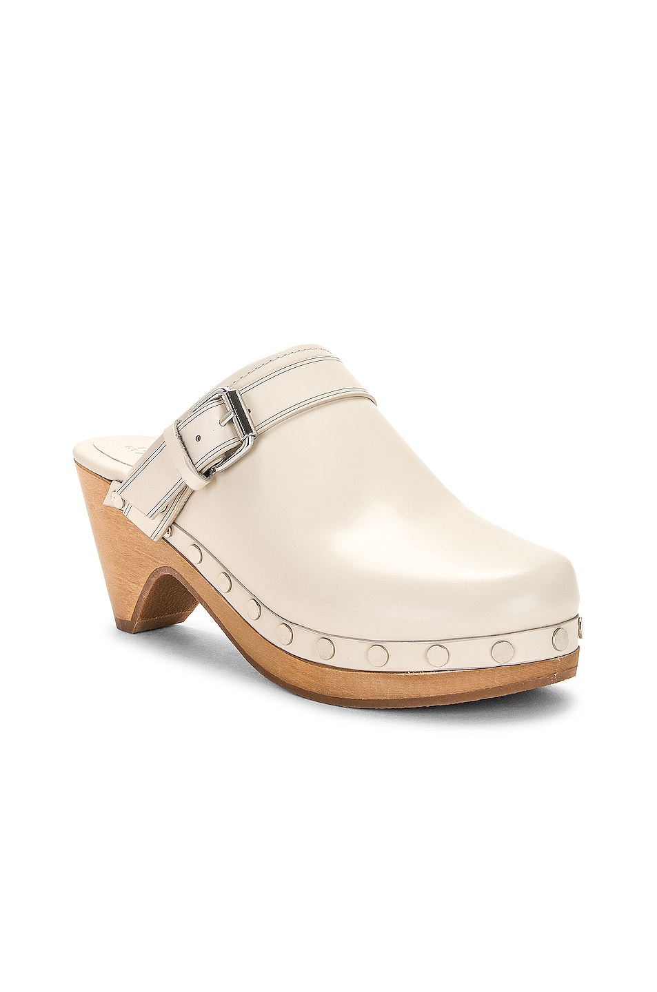 Isabel Marant Titya Modern Clog in Chalk | FWRD