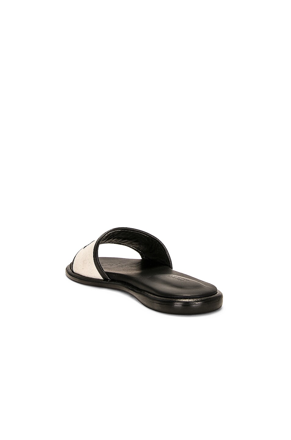 Isabel Marant Vikee Slide in Ecru & Black | FWRD