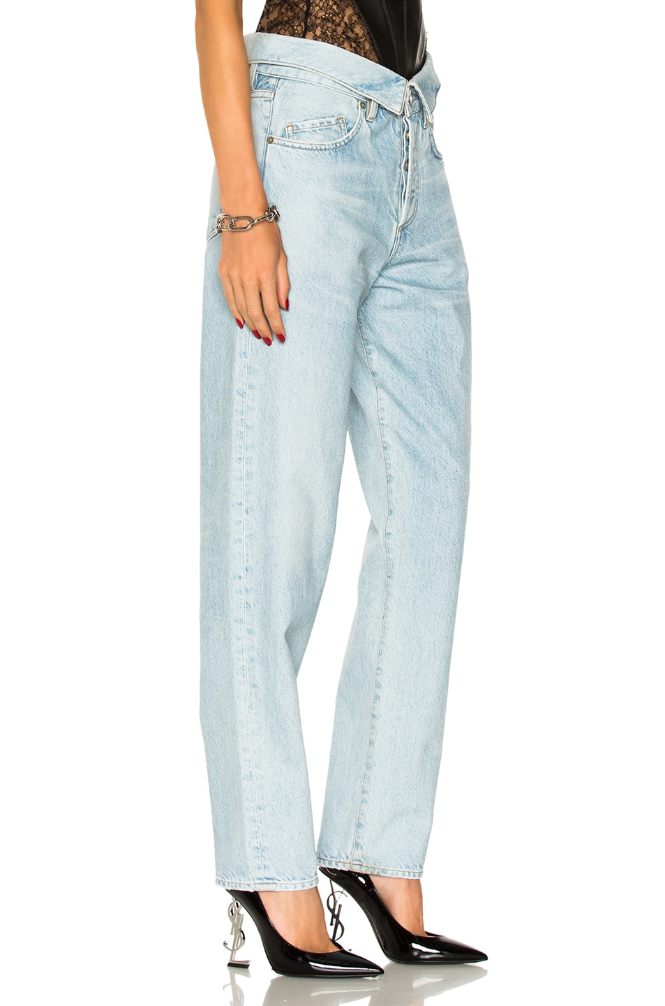 JEAN ATELIER Flip Straight in Sky | FWRD