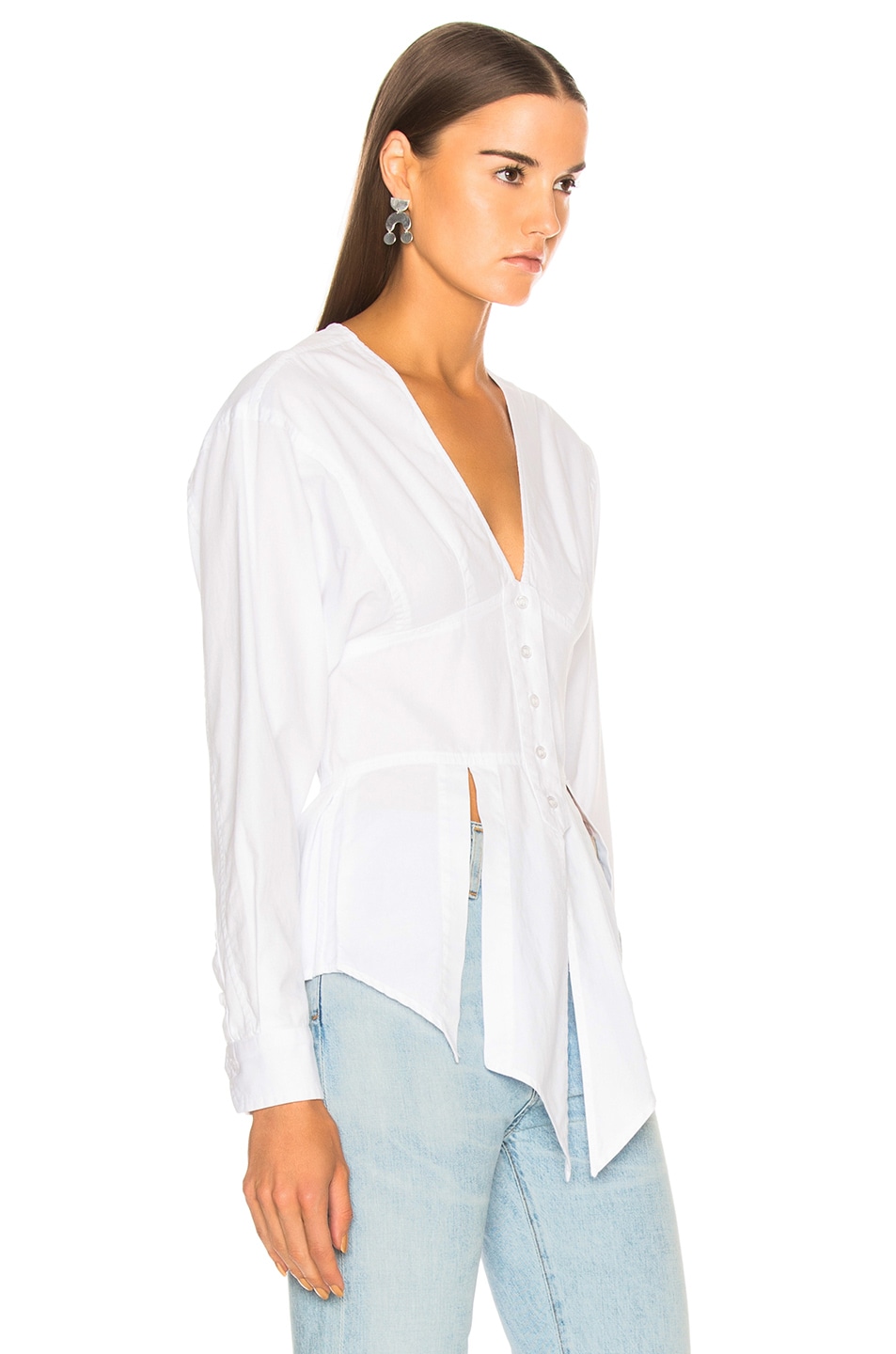 JEAN ATELIER Azura Top in White | FWRD