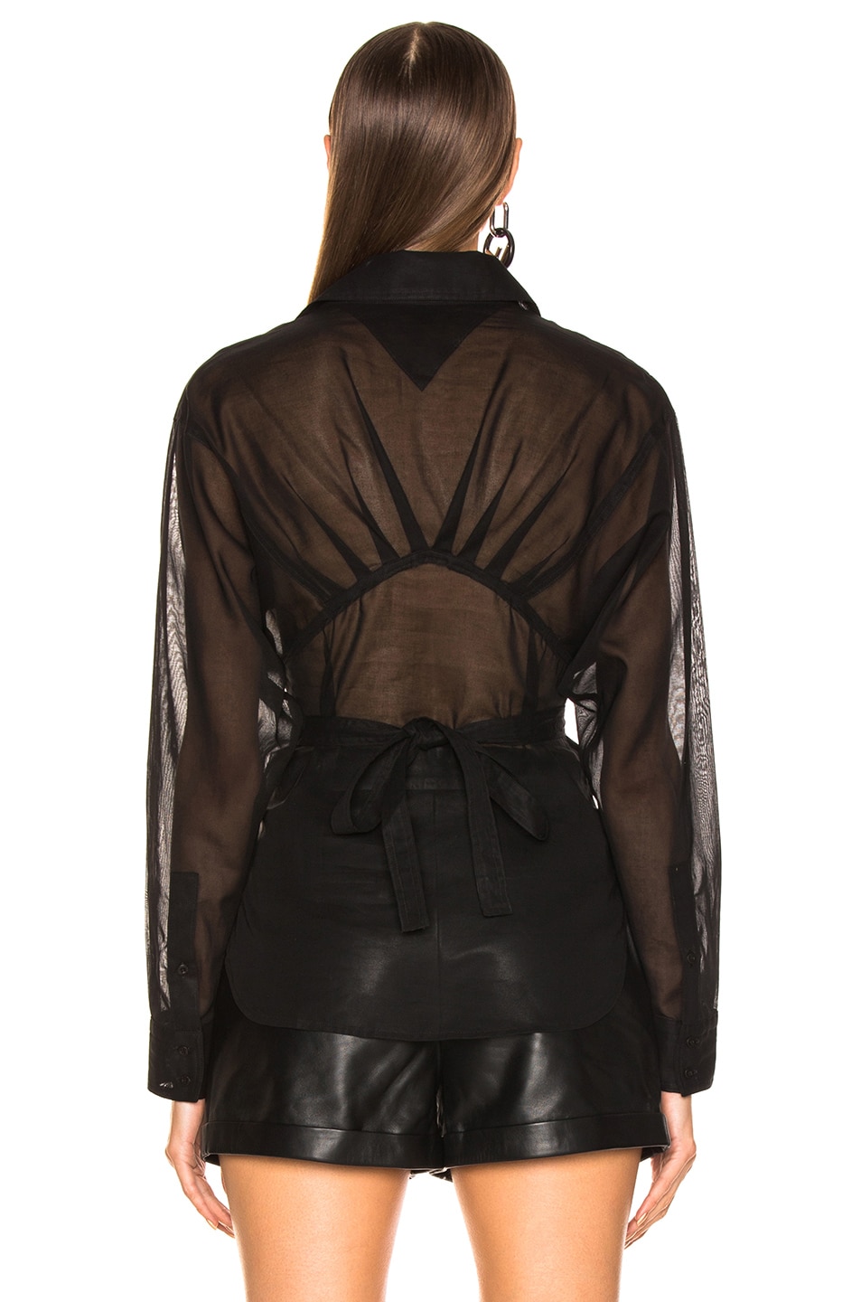 JEAN ATELIER Simone Top in Black | FWRD