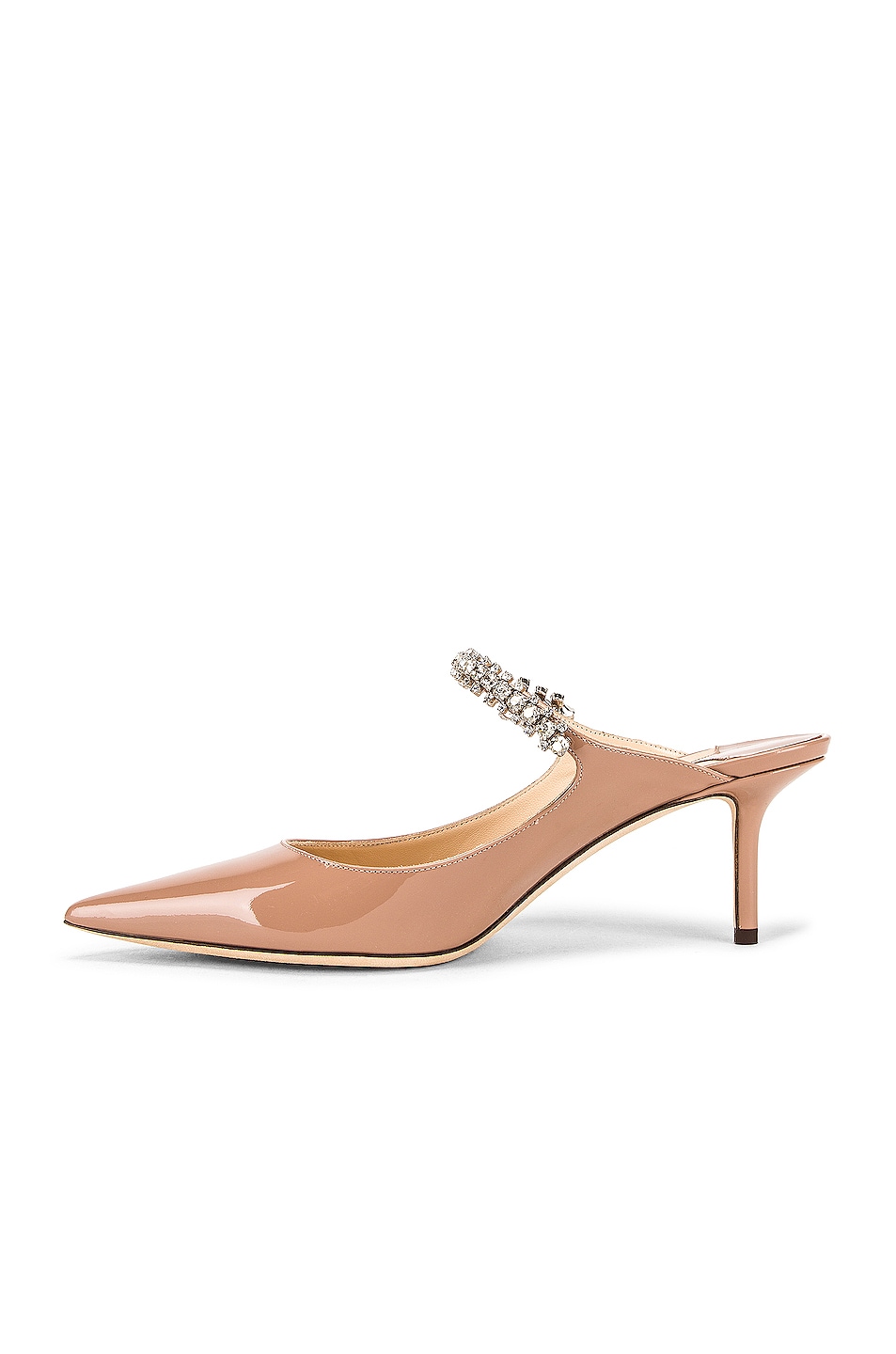 Jimmy Choo Bing 65 Patent Leather Heel in Ballet Pink | FWRD
