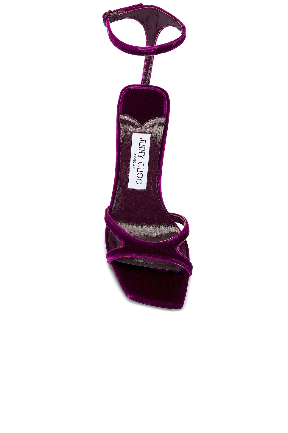 Jimmy Choo Ixia 90 Sandal in Boysenberry | FWRD