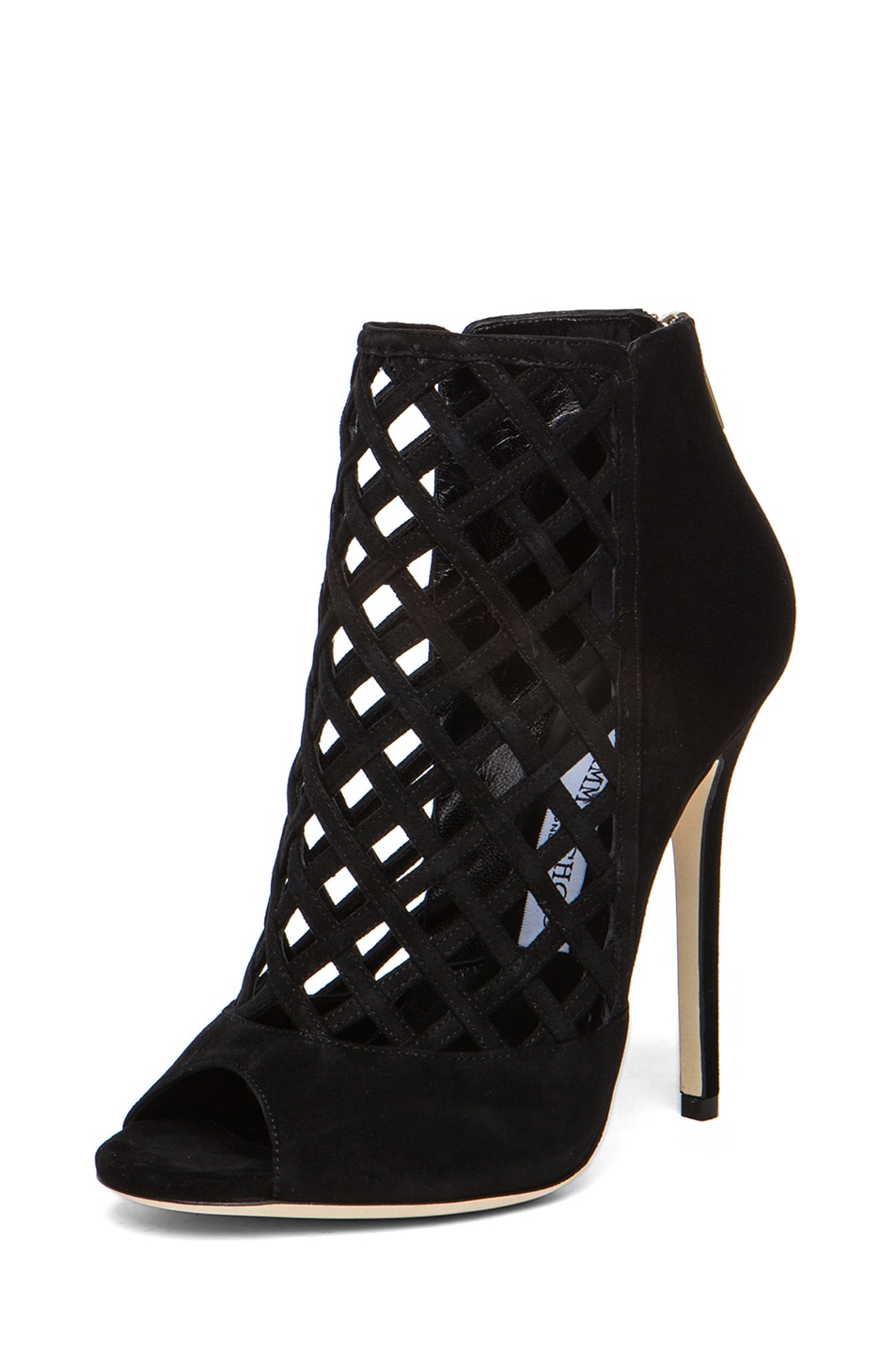 Jimmy Choo Dane Suede Ankle Boots in Black | FWRD
