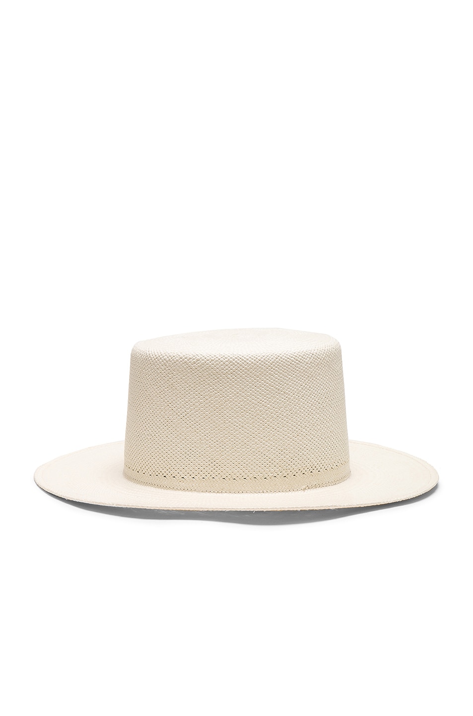 Janessa Leone Camie Hat in White | FWRD