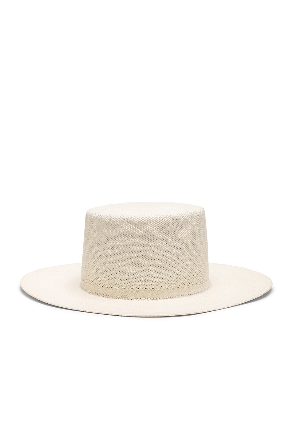 Janessa Leone Camie Hat in White | FWRD