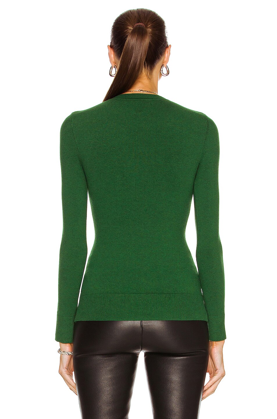 JoosTricot Long Sleeve Crew Neck Sweater in Cedar | FWRD