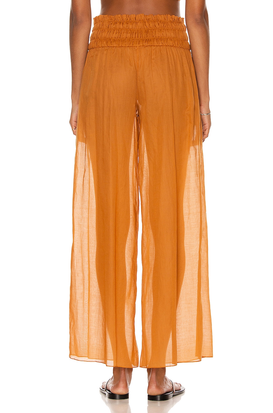 Johanna Ortiz Esperanza Pant in Spicy Rust | FWRD