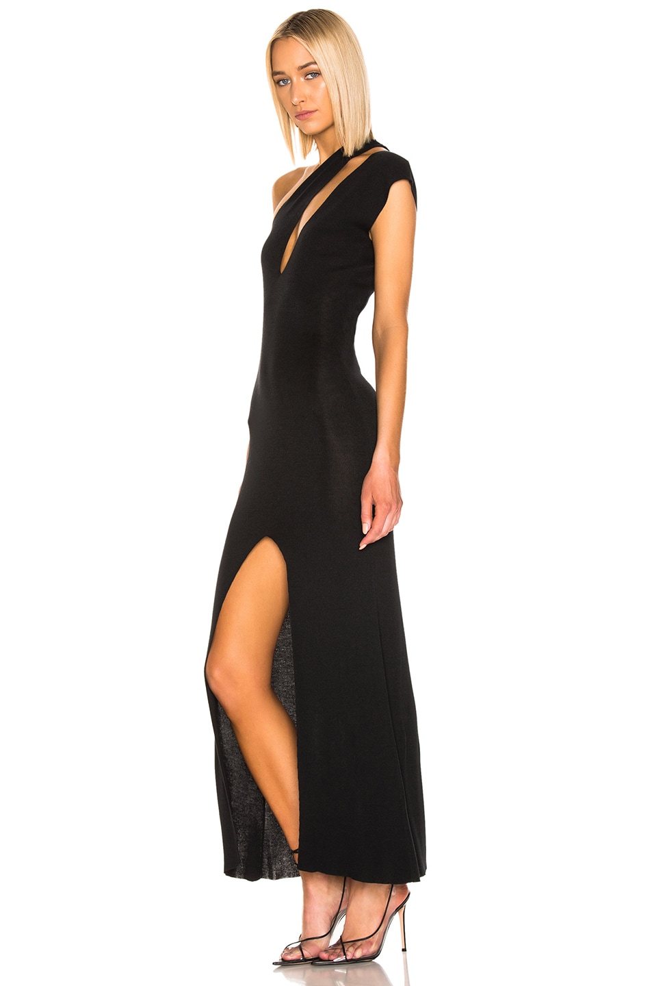 JACQUEMUS Azur Dress in Black | FWRD