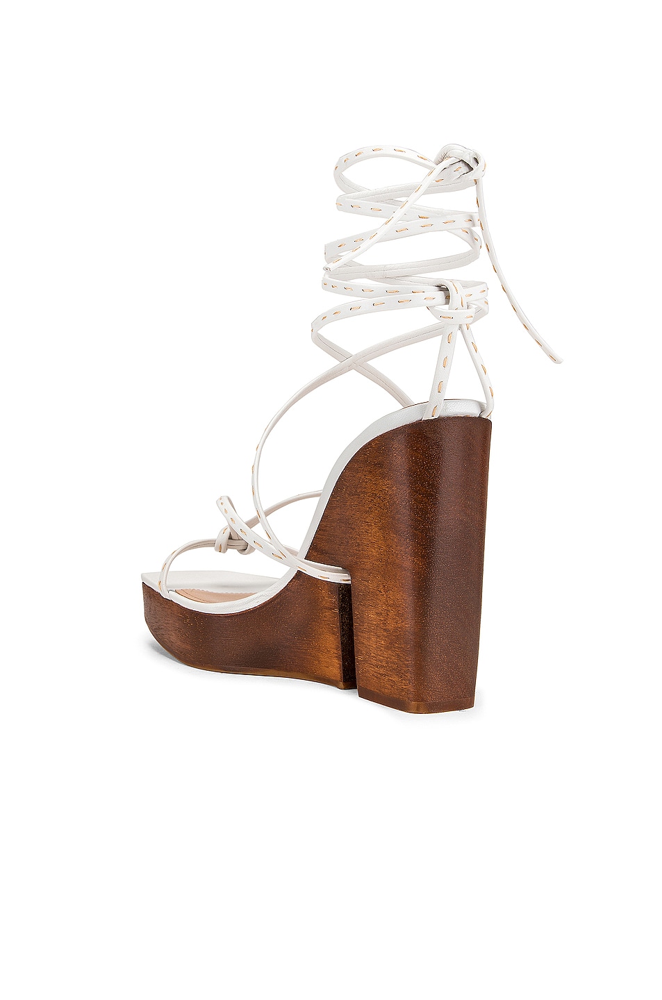 JACQUEMUS Pilotis Sandal in White | FWRD