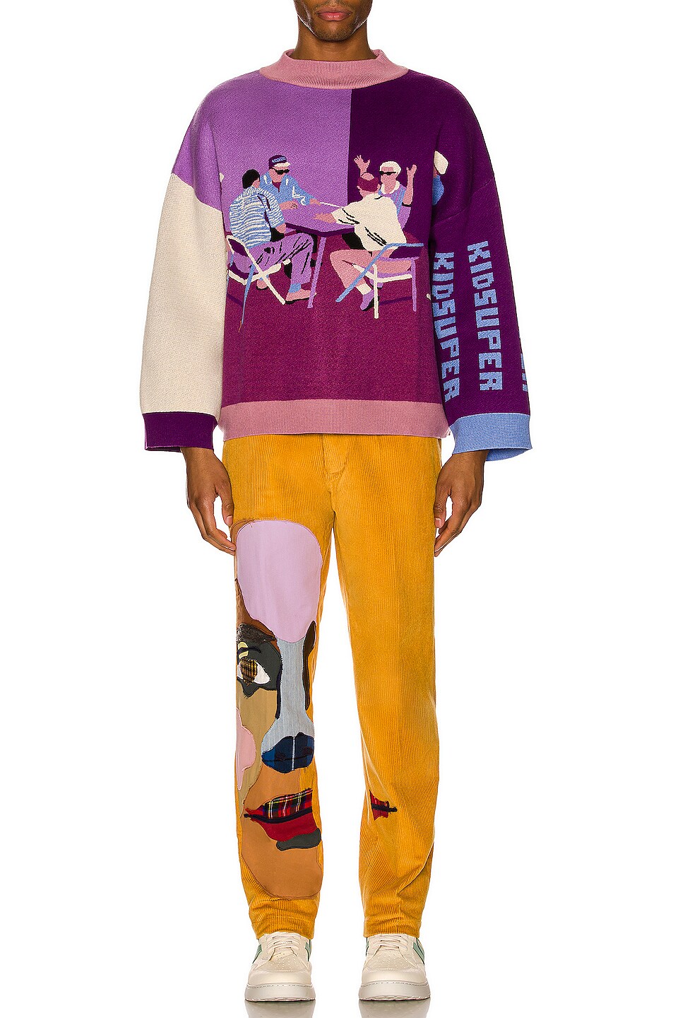 KidSuper Champions Knit Sweater in Multi | FWRD