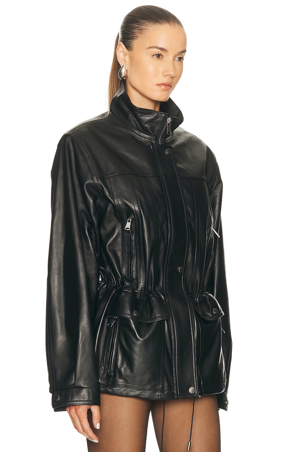 Karen Arcanjo Lua Jacket in Black | FWRD
