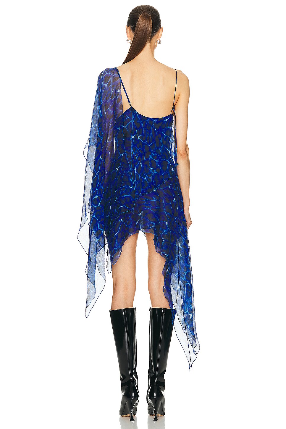KNWLS Fuel Dress in Aqua Leo | FWRD