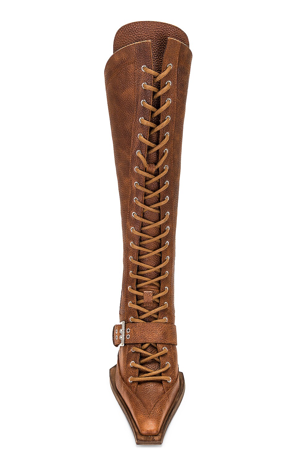 KNWLS X Serpent High Boot in Brown | FWRD