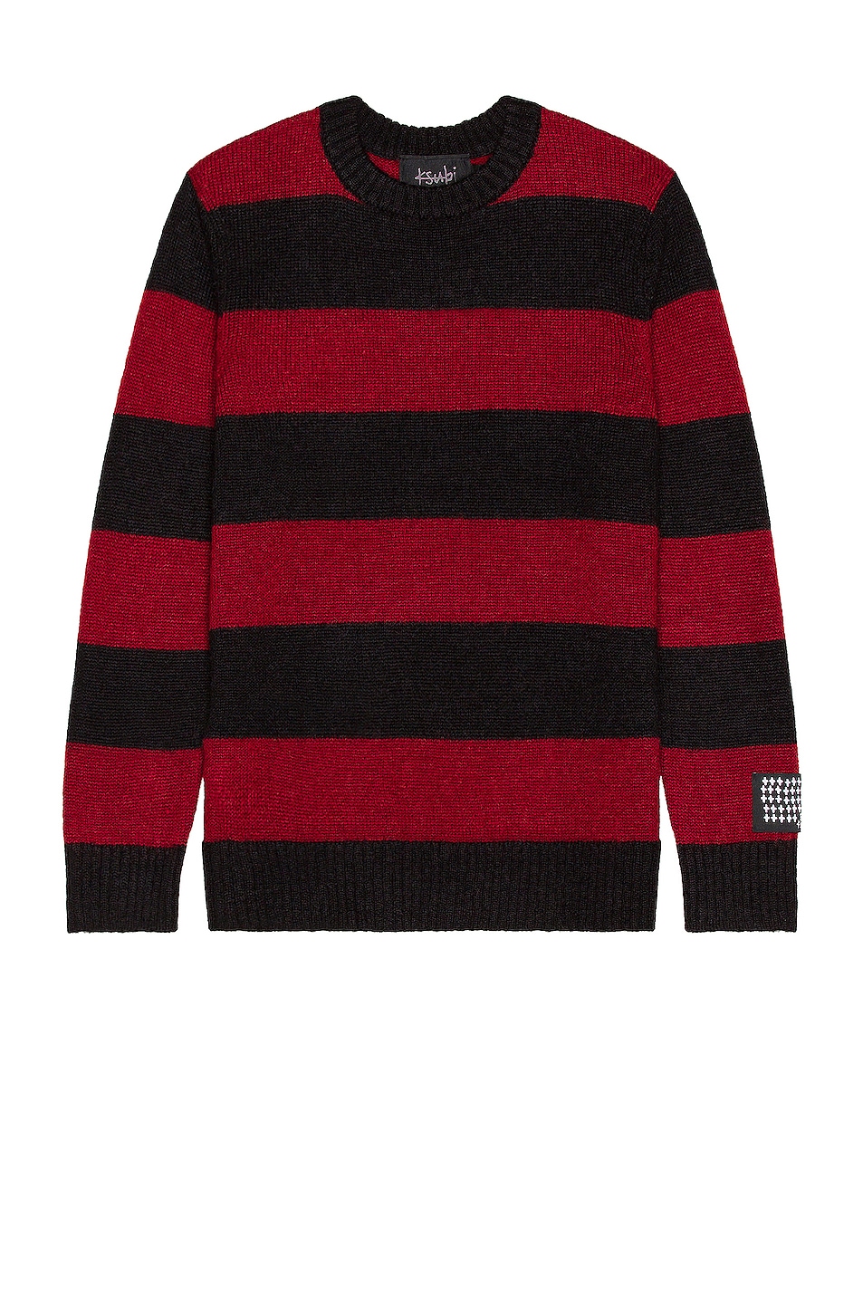 Ksubi Strange Daze Knit Crew Stripe in Multi | FWRD