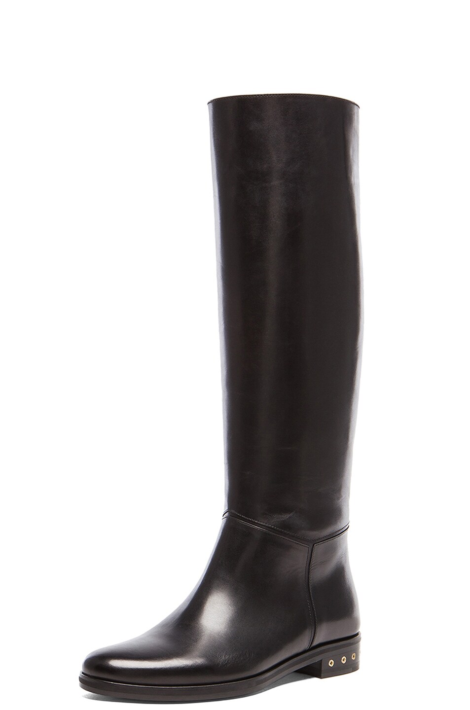 Lanvin Leather Boots in Black | FWRD
