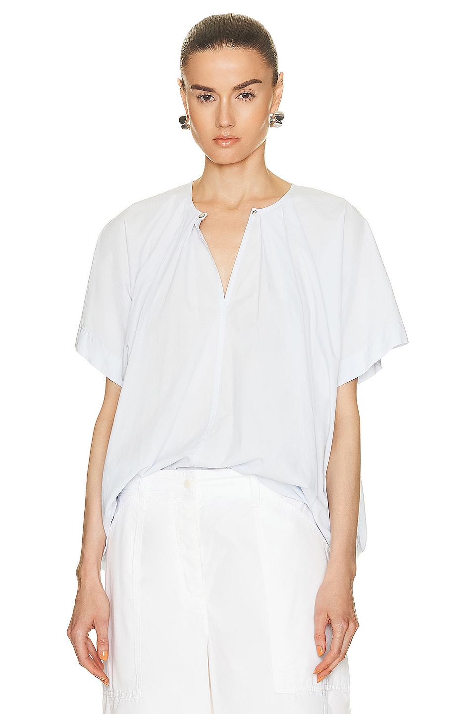 Lemaire Parachute Top in Sky | FWRD