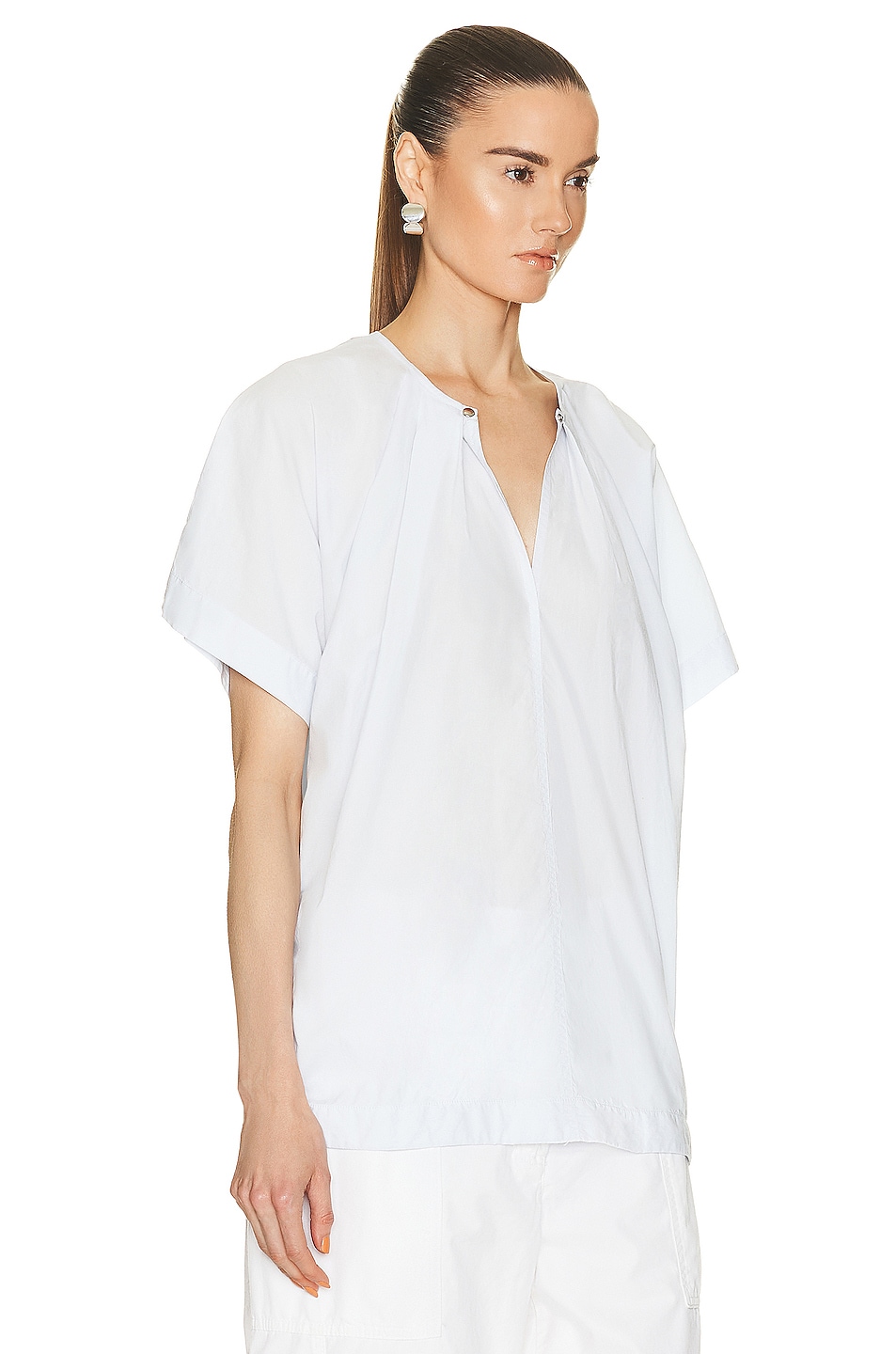 Lemaire Parachute Top in Sky | FWRD