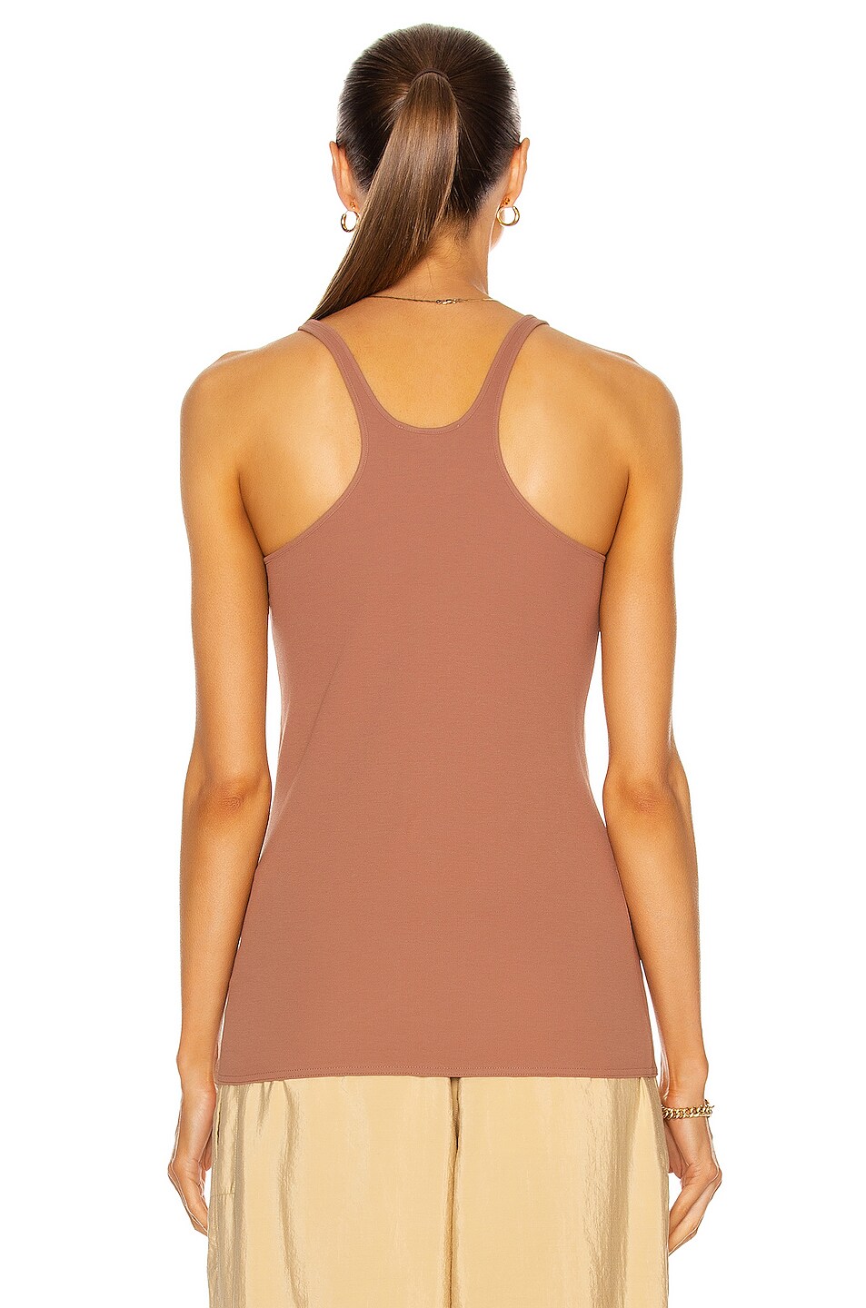 Lemaire Jersey Tank Top in Terracotta | FWRD