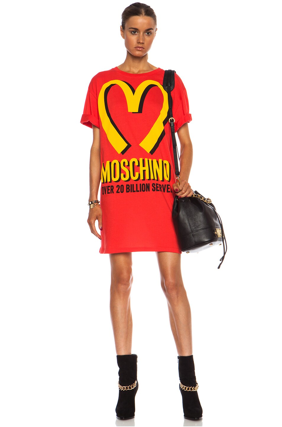 Moschino Special Edition Capsule I'm Loving It Oversized Cotton Jersey ...