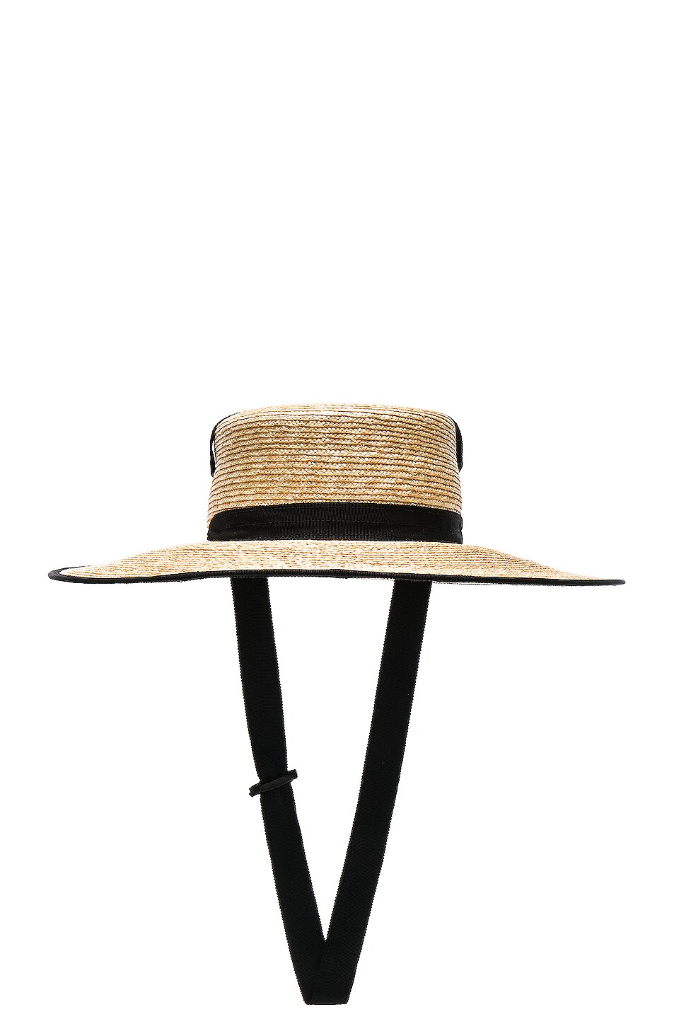 Lola Hats Zorro Hat in Natural & Black | FWRD