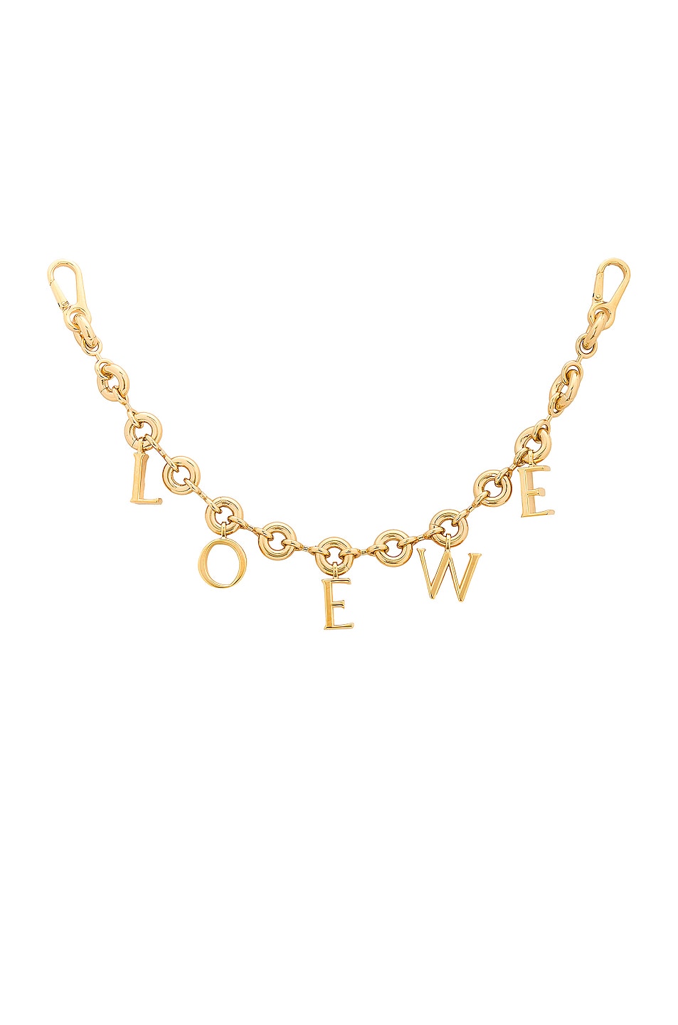 Loewe Donut Chain Charm in Gold | FWRD