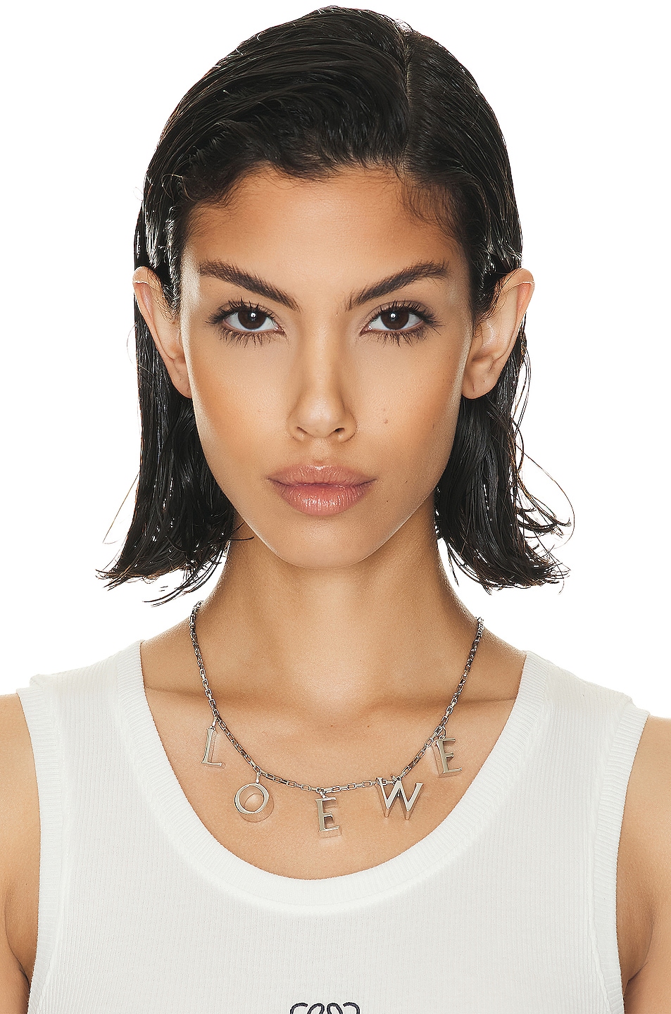 Loewe Bold Necklace in Silver | FWRD