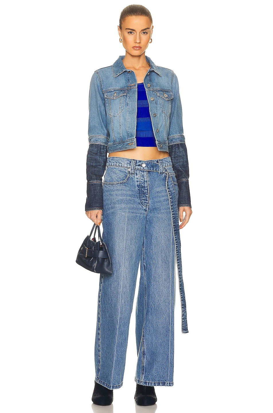 Loewe Denim Jacket in Blue Denim | FWRD