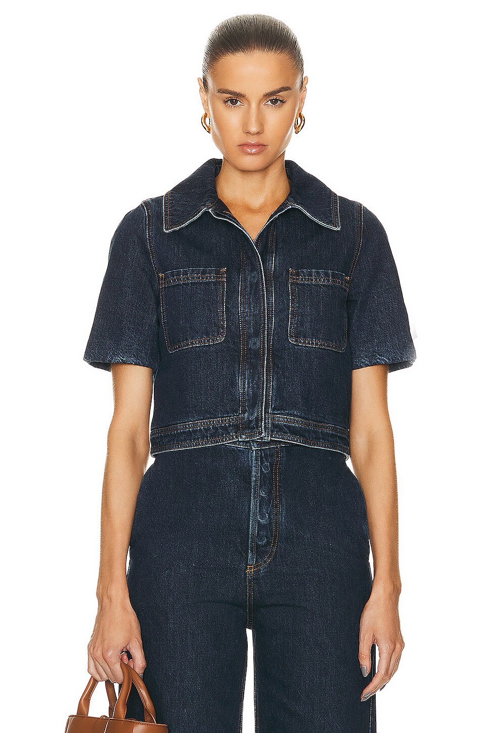 Loewe Reproportioned Jacket in Denim | FWRD